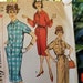1960s Simplicity Pattern 2746 Misses' One-piece Dress Size 14 Bust 34 ...