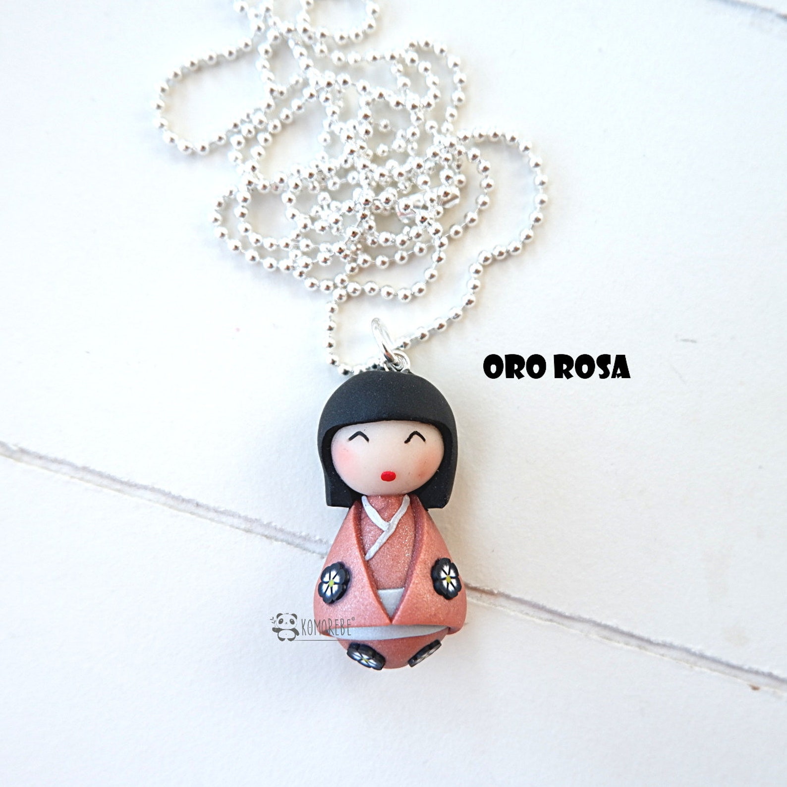 Kokeshi Doll in Fimo Japanese Dolls With Colorful Kimonos - Etsy