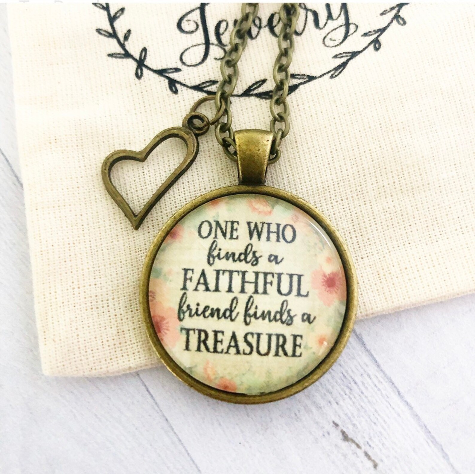 Friendship Pendant Necklace - Etsy