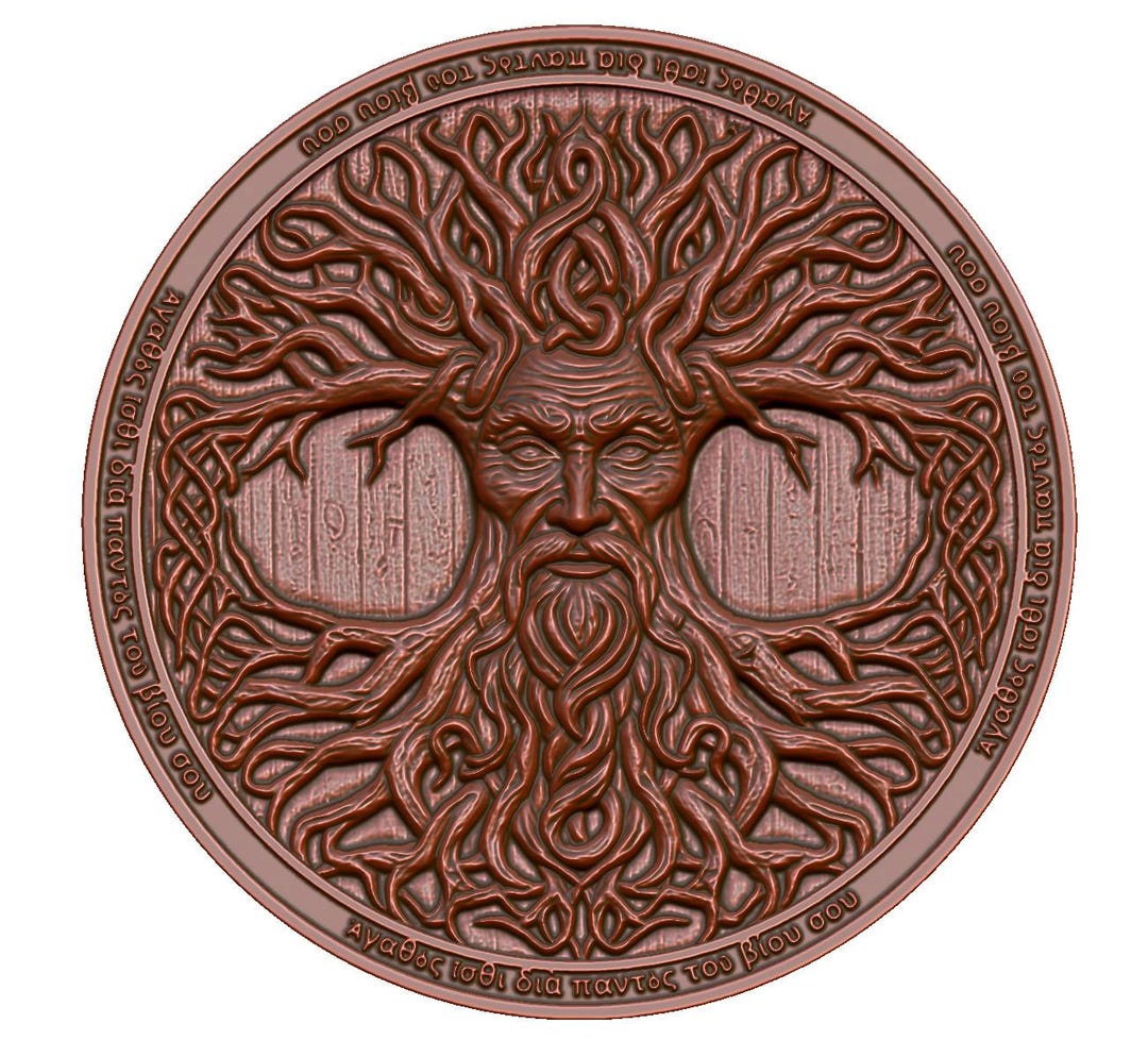 Ancient Tree of Life Elder 3D STL Model for CNC Router, Laser Engraving ...