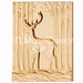 Majestic Stag in the Forest 3D Model STL File for CNC Carving 3D ...