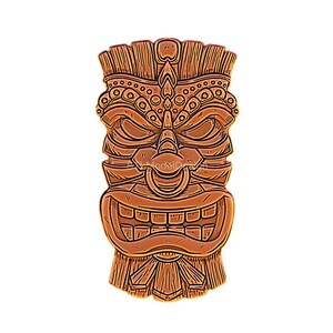 Tiki Mask 3D Model STL File: CNC Router, Laser, 3D Printing (digital ...
