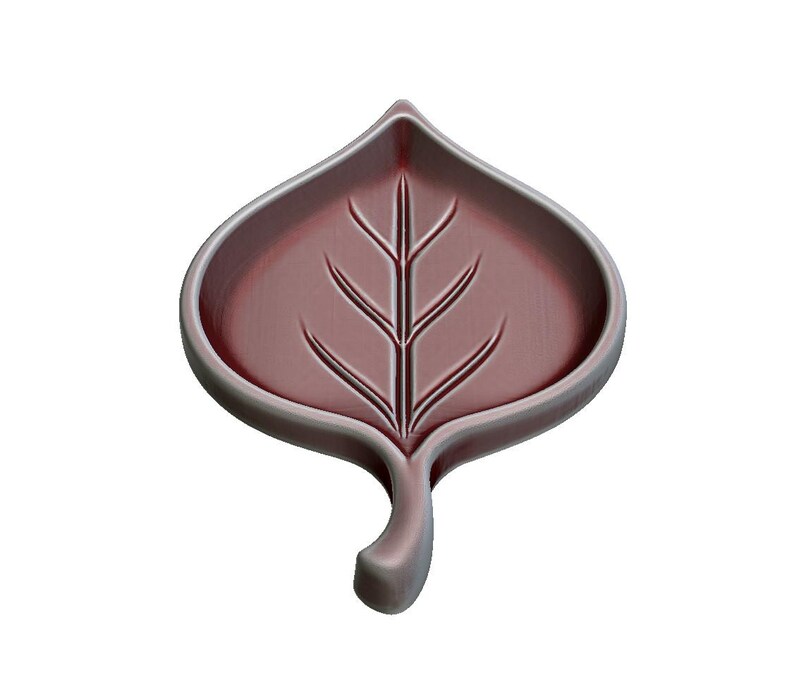 Leaf-shaped Dish 3D Model STL File for CNC Router, 3D Printer – Instant ...