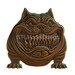 Angry Bulldog 3D Model STL File for CNC Router, Laser Engraving & 3D ...
