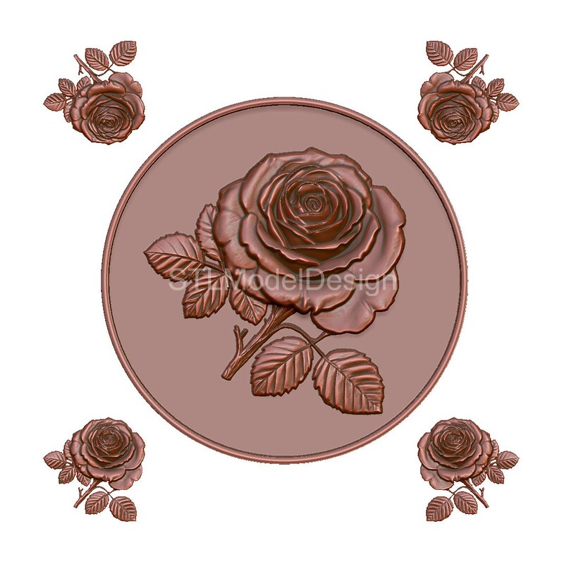 Rose Frame - Etsy