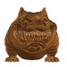 Angry Bulldog 3D Model STL File for CNC Router, Laser Engraving & 3D ...