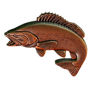 Largemouth Bass 3D Model STL File: CNC Router, Laser, 3D Printing ...