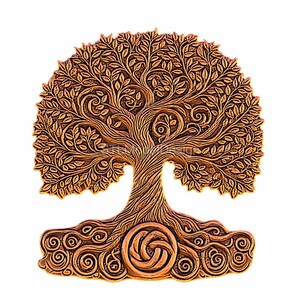 Mystical Tree of Life 3D Model STL File, CNC Router, Laser Engraving ...