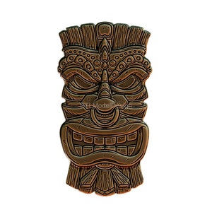 Tiki Mask 3D Model STL File for CNC Router, Laser Engraving & 3D ...