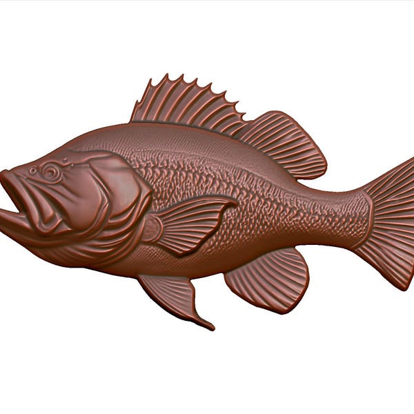 Fish Print Rockfish - Etsy UK