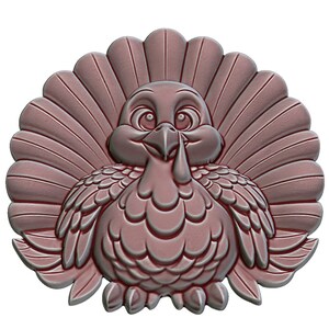 Thanksgiving Turkey 3D Model STL File: CNC Router, Laser, 3D Printing ...