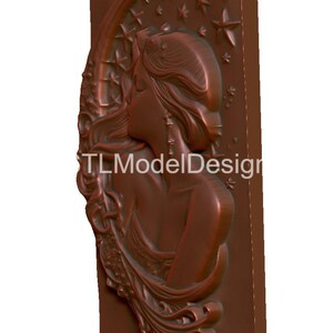 Stellar Beauty 3D Model STL File for CNC Carving Cnc Router 3D Printing Instant Digital Download ...