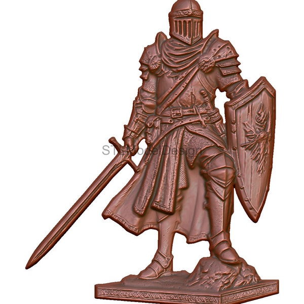 Knights Armor 3d Stl File Etsy