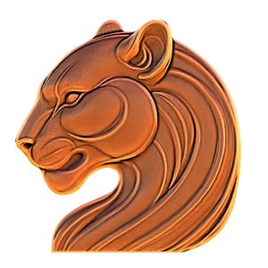 Panther Head 3D Model STL File for CNC Router, Laser Engraving & 3D ...