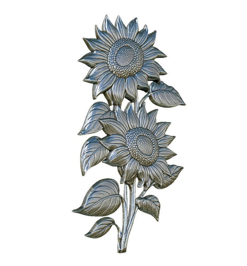 Sunflower 3D Model STL File: CNC Router, Laser Engraving, 3D Printing ...