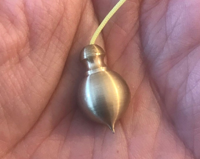 Bronze Chambered Pendulum Dowsing Pendulum Handmade Healing Dowsing ...