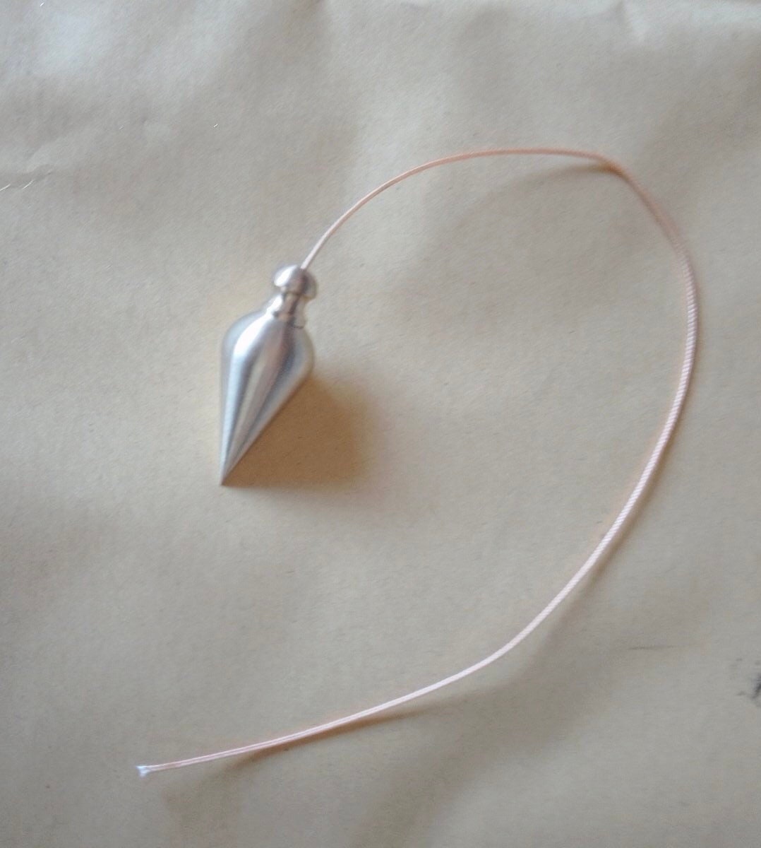 NEW Chambered Pendulum Brass Dowsing Pendulum Handmade Healing Dowsing ...