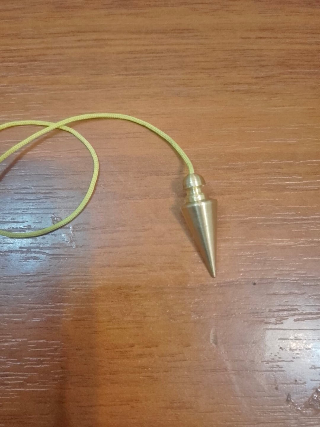 Small Chambered Pendulum Brass Dowsing Pendulum Handmade Healing ...