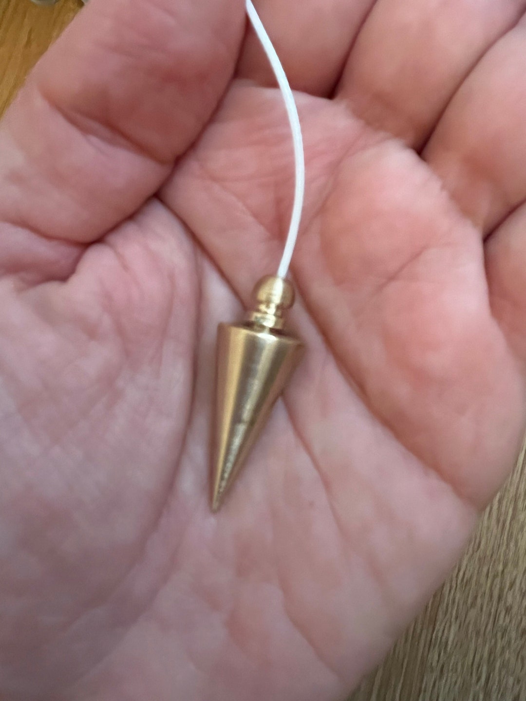 Chambered Pendulum Brass Dowsing Pendulum Handmade Healing Dowsing LONDON - Etsy