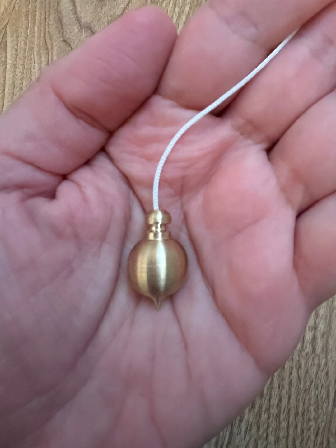 Bronze Chambered Pendulum Dowsing Pendulum Handmade Healing Dowsing ...