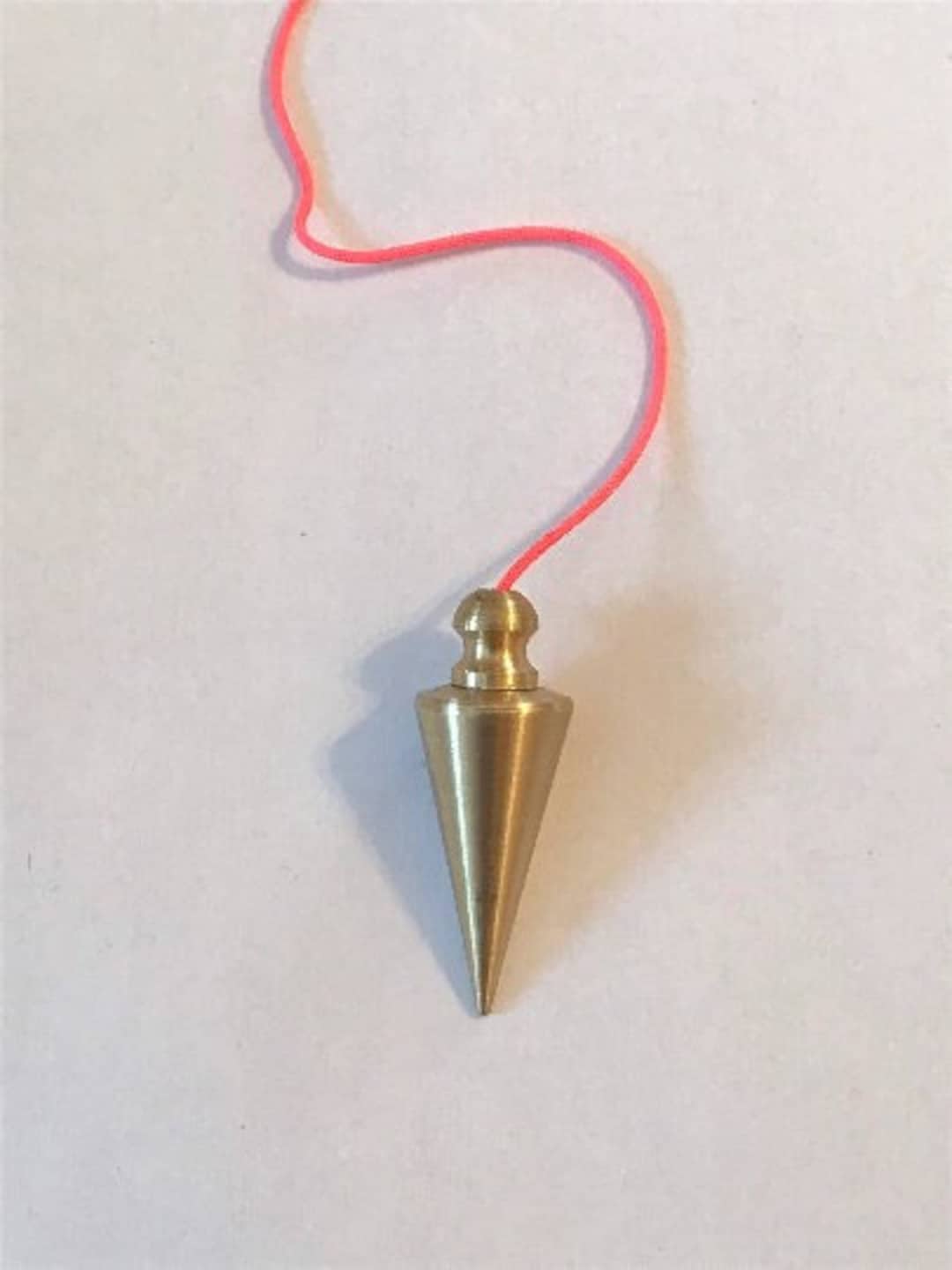 Chambered Pendulum Brass Dowsing Pendulum Handmade Healing Dowsing - Etsy