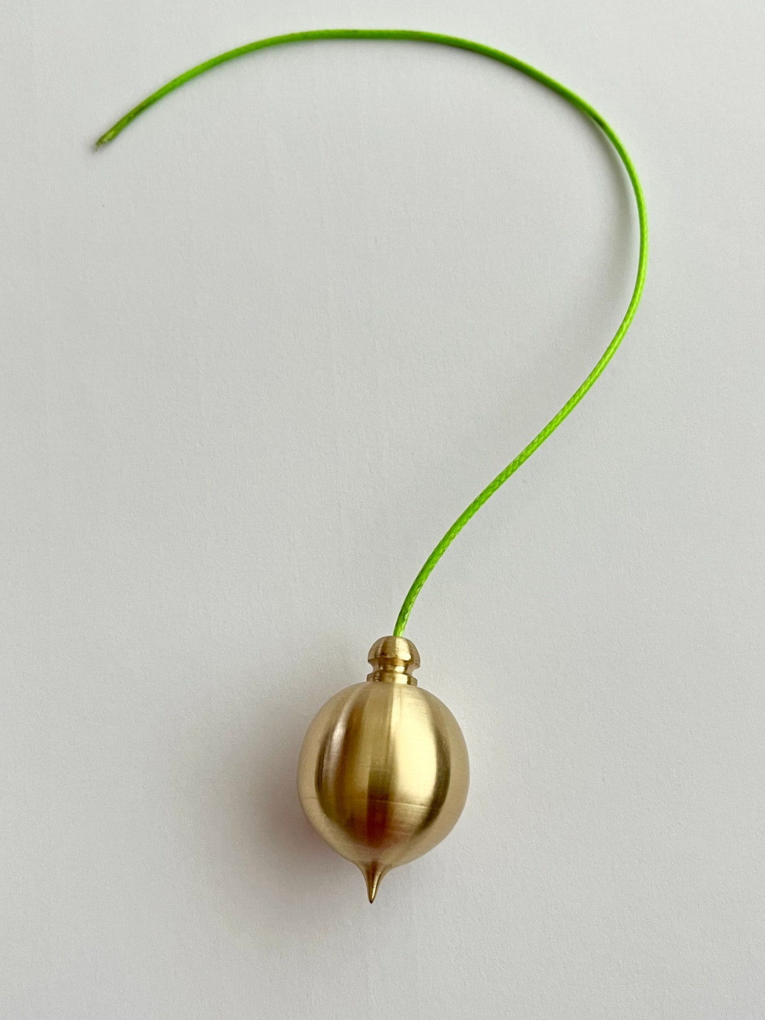 Bronze Chambered Pendulum Dowsing Pendulum Handmade Healing Dowsing ...