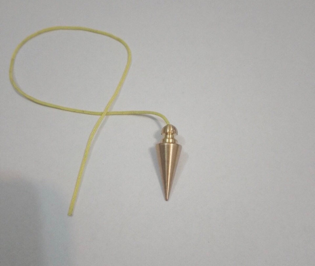 Small Chambered Pendulum Brass Dowsing Pendulum Handmade Healing Dowsing BARCELONA - Etsy