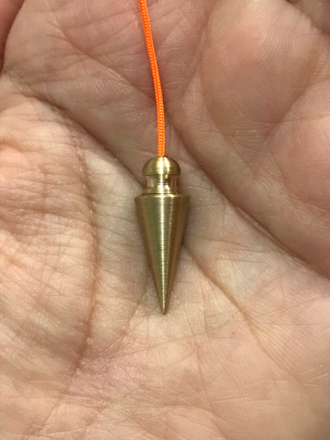 Small Chambered Pendulum Brass Dowsing Pendulum Handmade Healing Dowsing LONDON Gift - Etsy