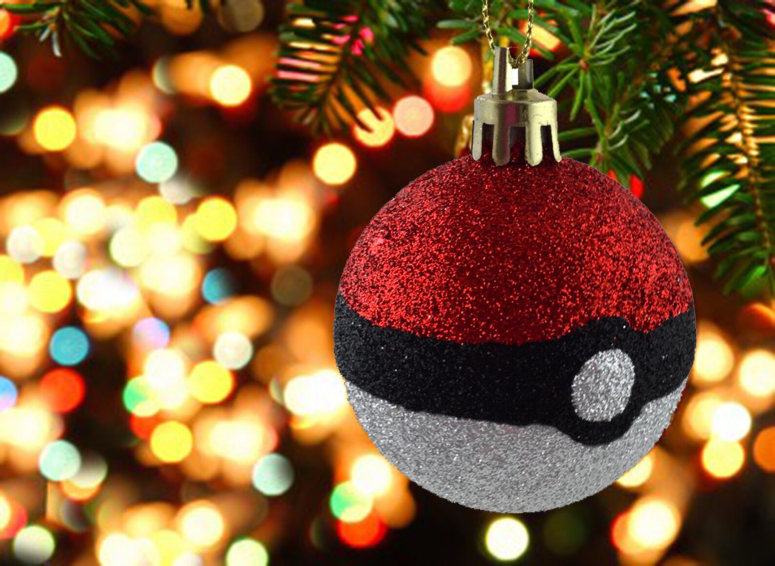 3x Pokemon Go Pokeball Christmas Tree Decorations Bauble - Etsy