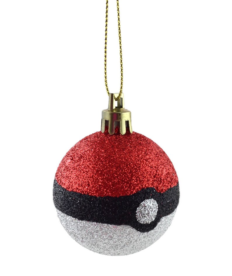 3x Pokemon Go Pokeball Christmas Tree Decorations Bauble - Etsy