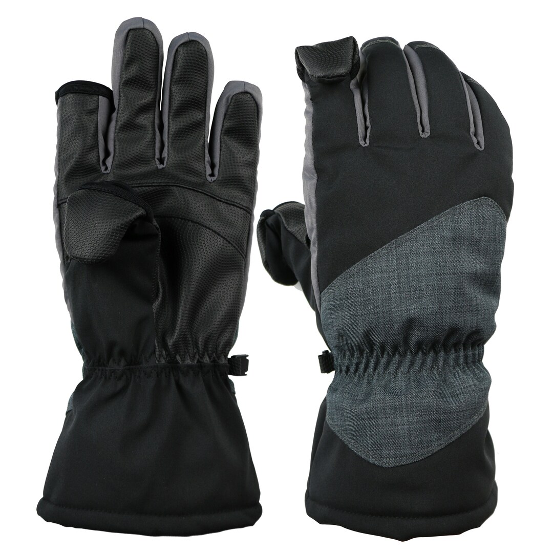 Thermolite Fold Back Finger Tip Gloves -with Magnet Fastening ...