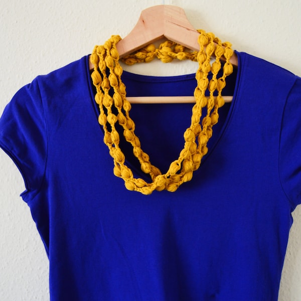 Fabric Necklace - Etsy