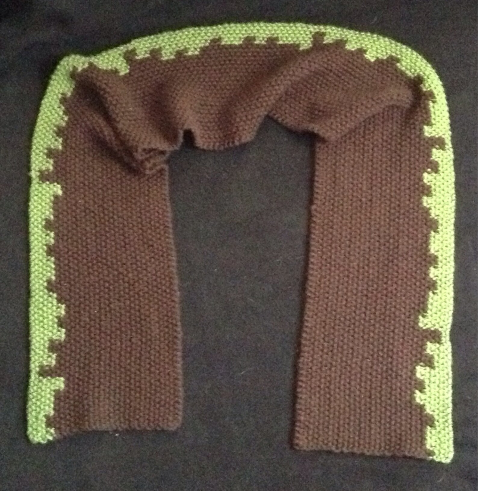 Grass Block Scarf, Inspired by Minecraft - Etsy