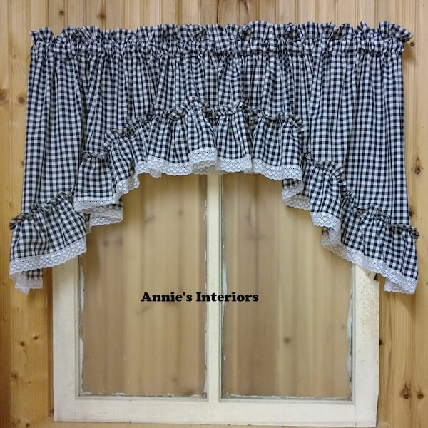 Ruffle Valance - Etsy