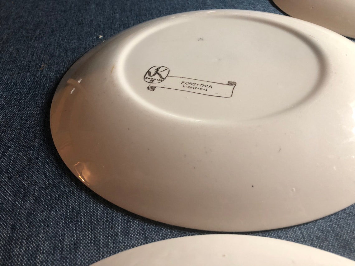 Edwin Knowles Set of 7 Dinner Plates | Etsy