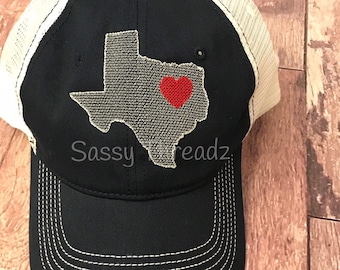 Texas Hat Texas Baseball Cap Monogrammed Hat Monogrammed Texas Hat ...