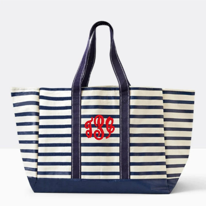 Monogram Beach Bag - Etsy