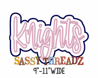 Satin Stitch Canes Double Stacked Script Applique Embroidery Download - Etsy