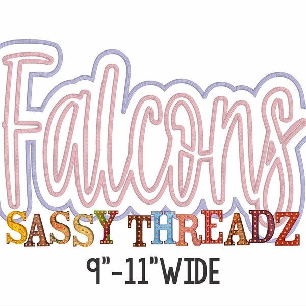 Falcon Embroidery Design - Etsy
