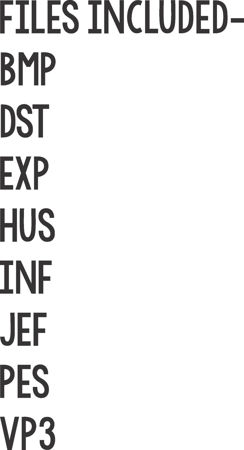 Storm Satin Stitch Double Stacked Script Applique Embroidery Download ...