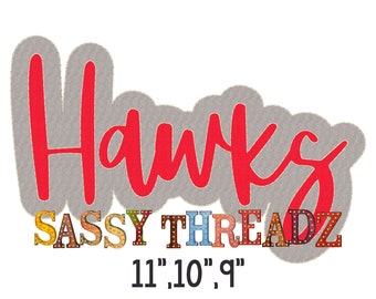 Bean Stitch Nurse Double Stacked Script Applique Embroidery Download - Etsy