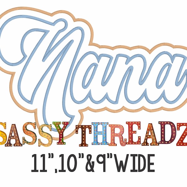 Nana Embroidery - Etsy