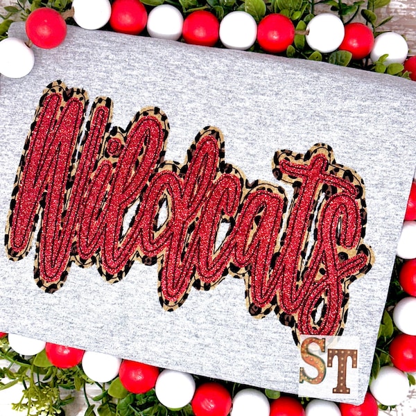 Wildcat Embroidery Design - Etsy