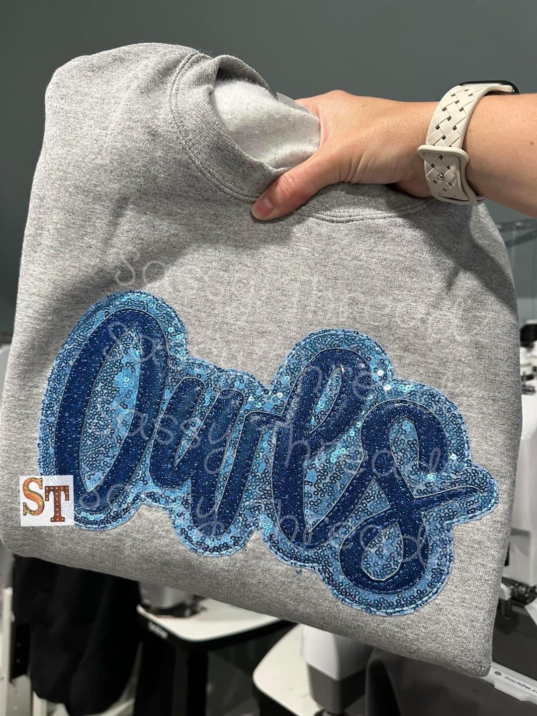 Bean Stitch Owls Double Stacked Script Applique Embroidery Download - Etsy