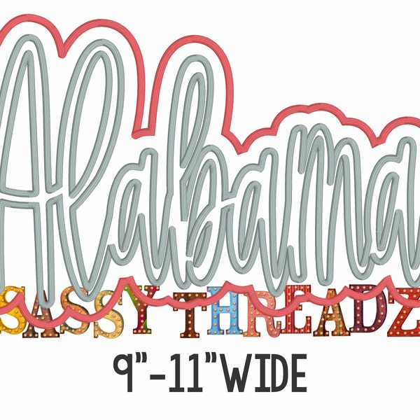 Alabama Applique - Etsy