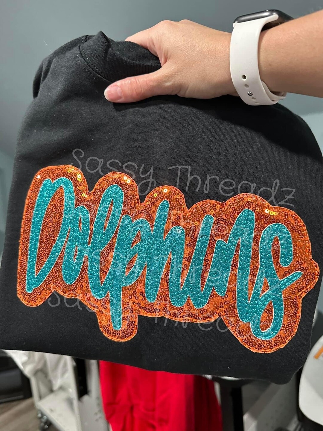 Bean Stitch Dolphins Double Stacked Script Applique Embroidery Download ...