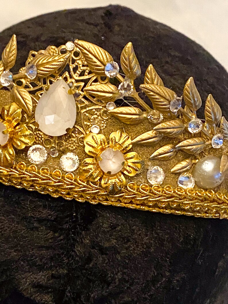 Grecian Crown - Leaf Crown - Bridal Crown- Wedding Headpiece - Handmade ...