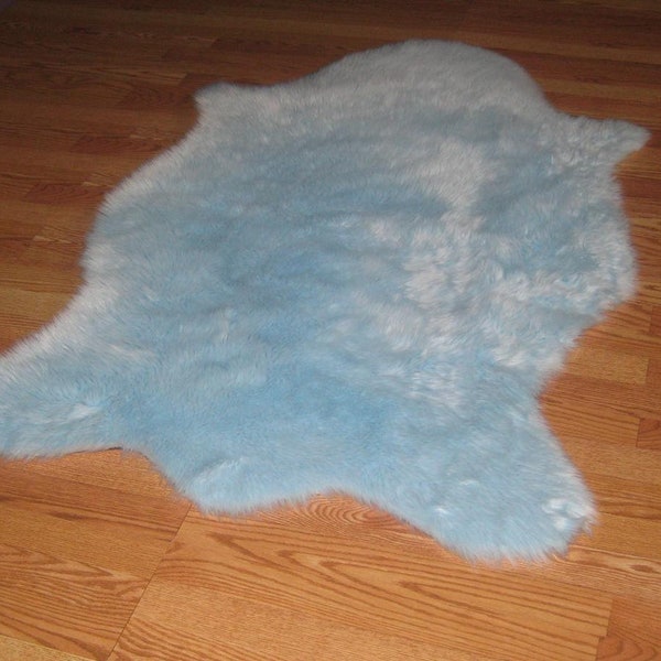 Baby Blue Rug - Etsy