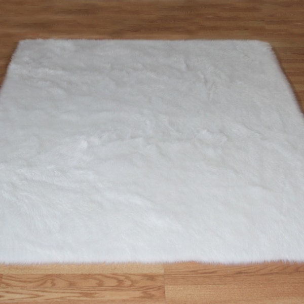 White Faux Fur - Etsy