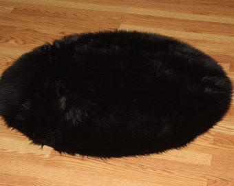 Large Faux Fur Rug - Etsy